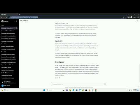 anaconda python description