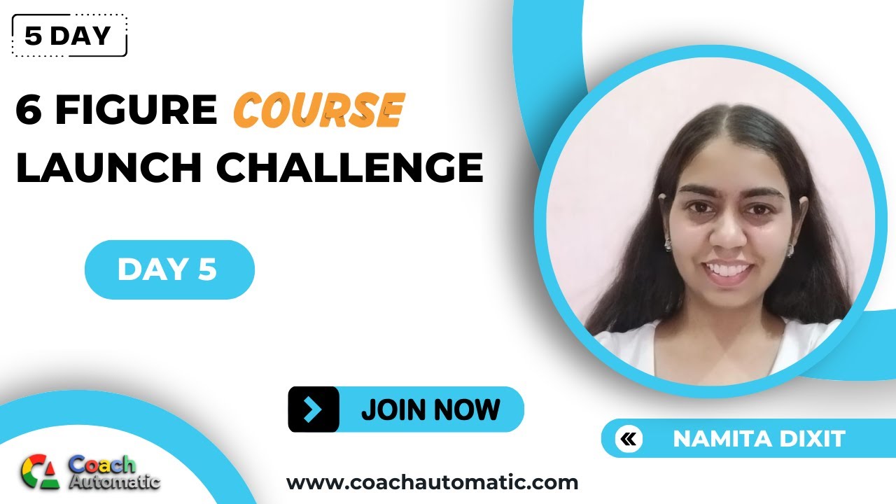 Grand finale of the 6-Figure Course Launch Challenge!