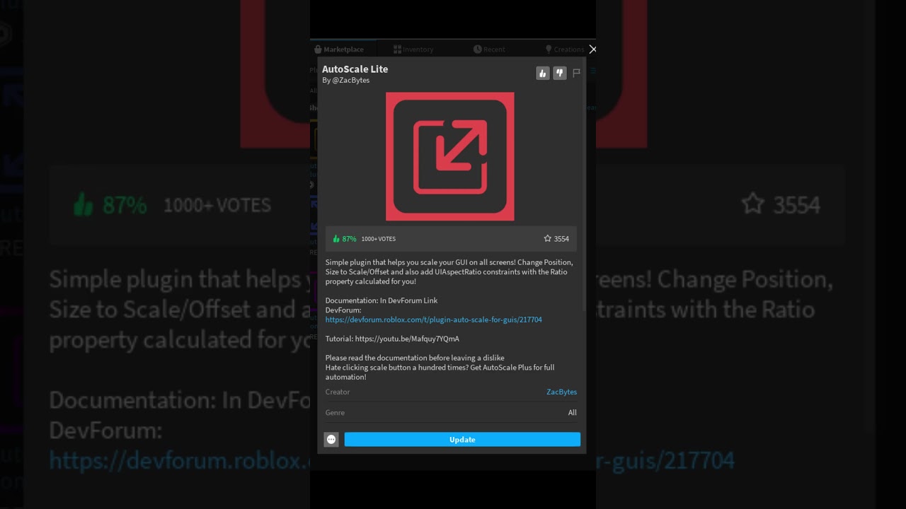 How to make your guis resize properly in roblox