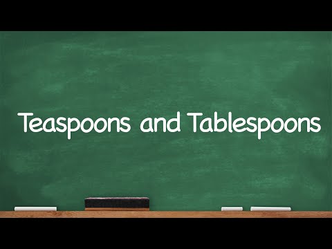 CC Teaspoons and Tablespoons