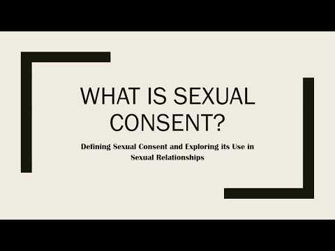 What is Sexual Consent?
