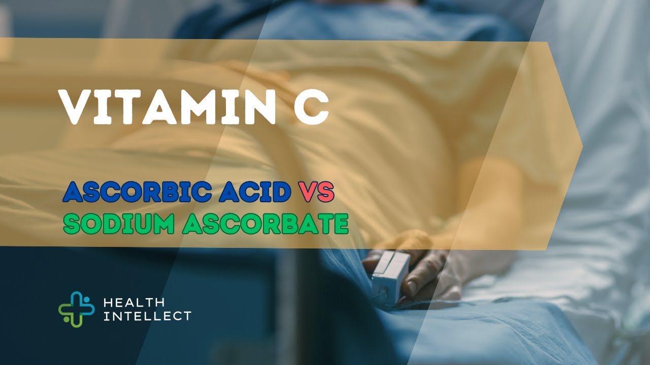 🍊🌟Unlocking Vitamin C Secrets: Ascorbic Acid vs. Sodium Ascorbate Explained!🧐