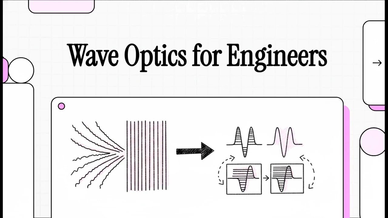 Wave Optics Explained Simply | Interference, Diffraction & Gratings