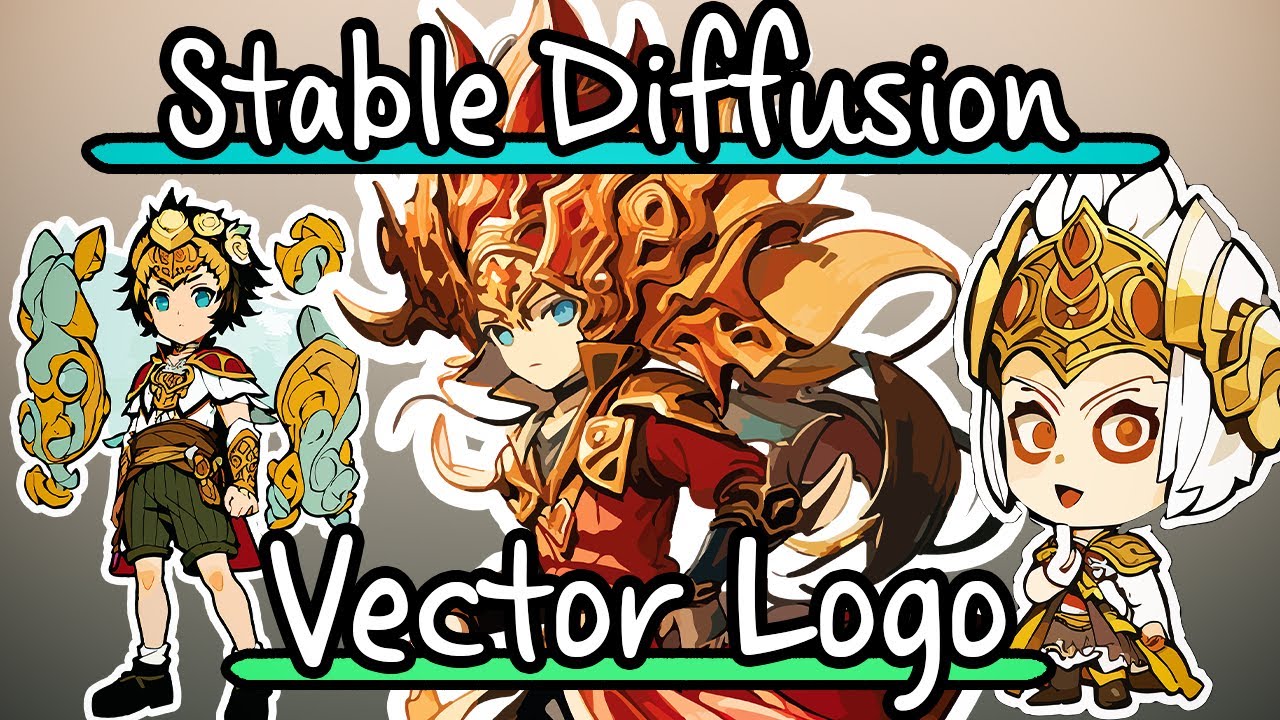 Kasucast #12 - Create Stylized Vector Logo Chibi Characters with Stable Diffusion