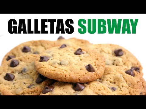 Galletas con chispas de chocolate tipo Subway | Belleza