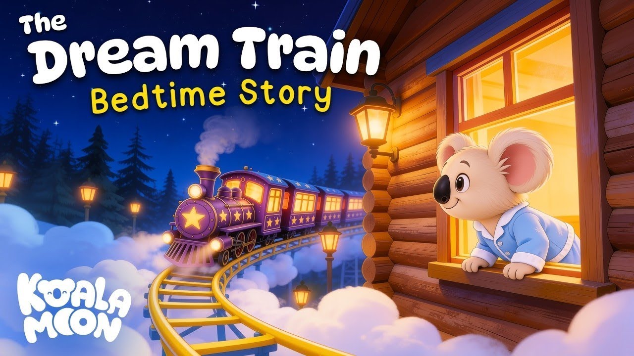 The Sleepy Dream Train 🚂 😴 Cozy Bedtime Story for Kids 🌙