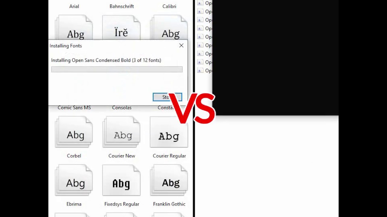FontDeploy Speed Test