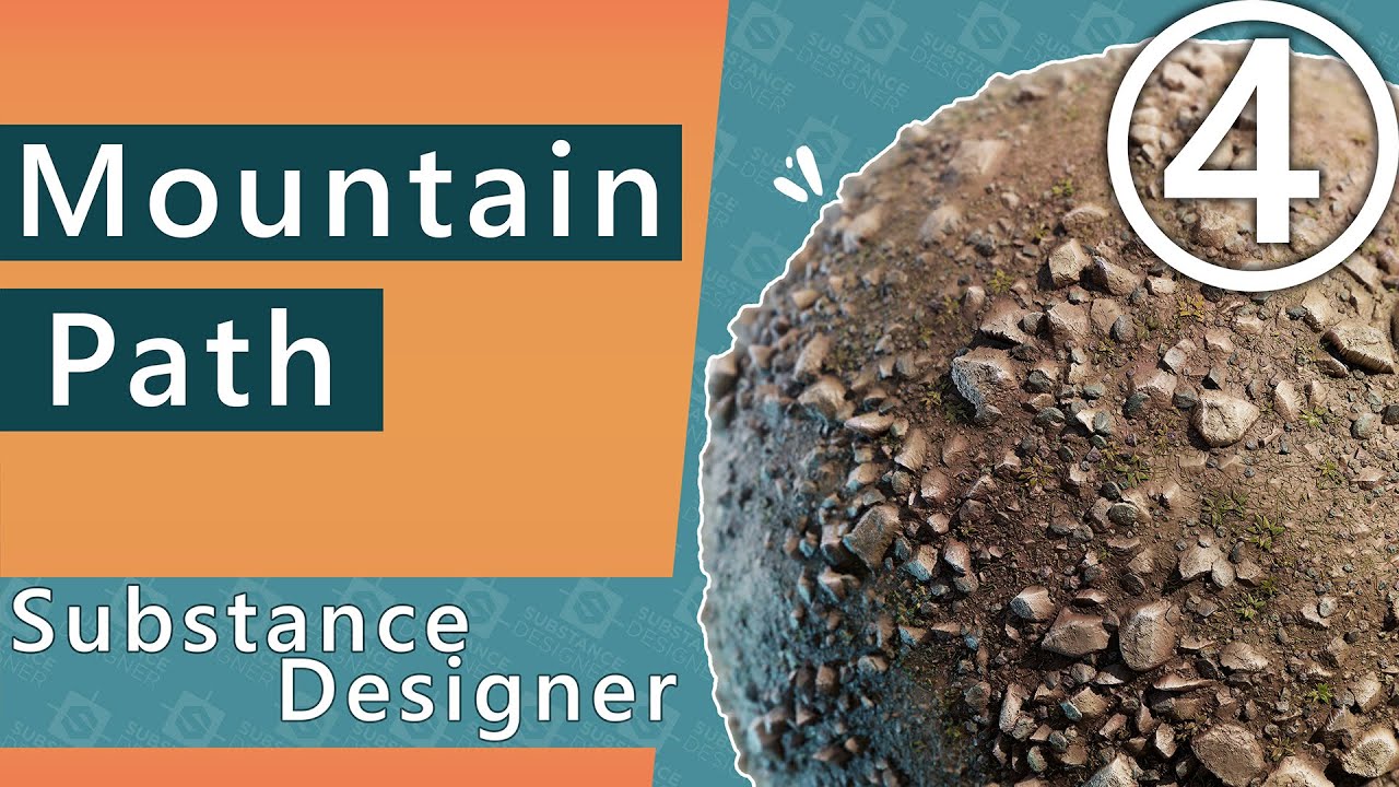 Substance Designer - Mountain Path Tutorial Part 4: Stone Scattering