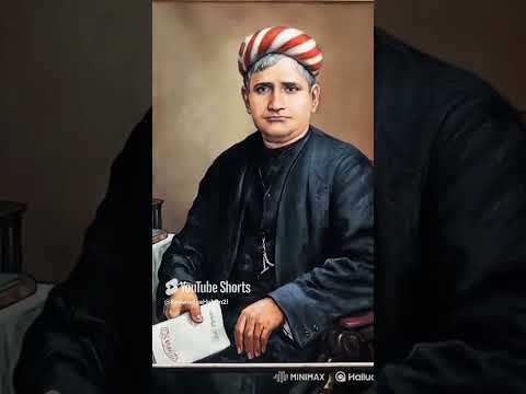 who created bharat mata image #shorts