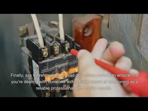 Factors to consider when choosing an electrician / Foster Electric