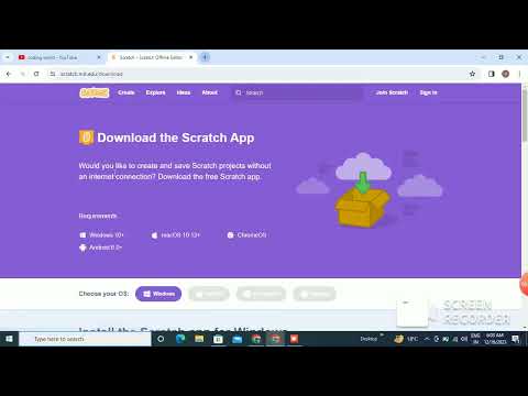 HOW TO DOWNLOAD SCRATCH PROGRAMING LANGUAGE