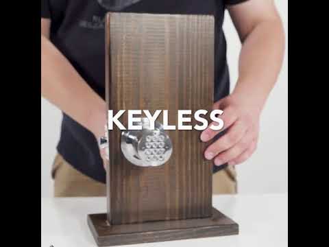 Advanced Security TurboLock Keypad Keyless Smart Lock with Automatic Locking, Battery Backup & Eas