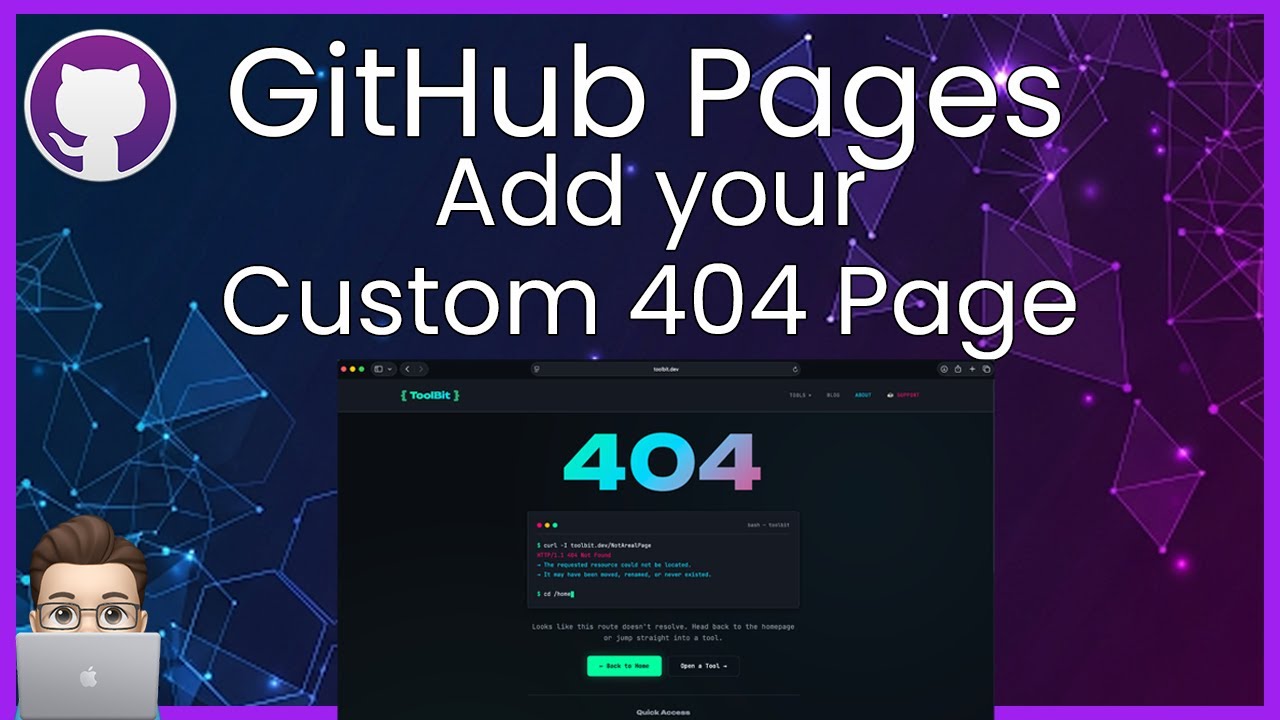 Custom 404 Page for GitHub Pages – Quick Setup (2026)