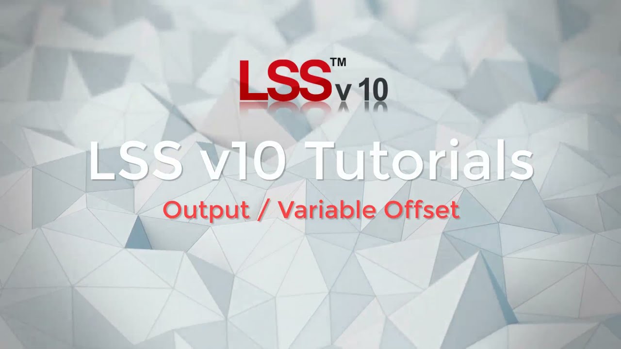 Output Variable Offset Command - LSS Tutorial