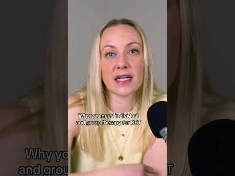 Why you need individual and group therapy for DBT #dbtskills #therapy