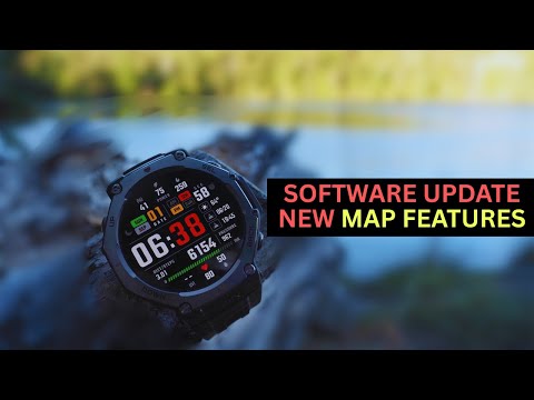 New Software Update! Amazfit T Rex 3 Gets New Map Features