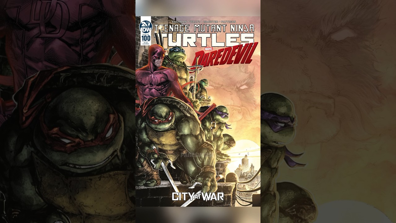 The NINJA TURTLES were inspired by DAREDEVIL #tmnt #daredevil #teenagemutantninjaturtles