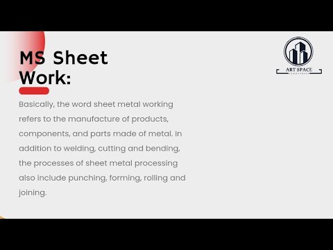 MS Sheet Metal Work, MS Sheet Metal Job Works in India