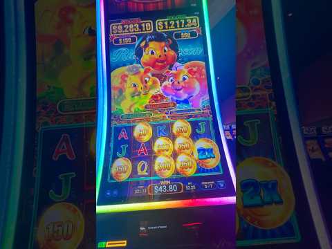 Rakin Bacon Triple Oink Soda Fountain Fortunes !! #winstar #winstarcasino #slot #casinogame
