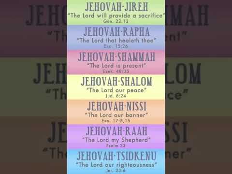 Who is Jehovah Tsidkenu ?#God #TheCreator