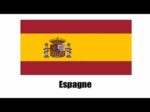 French words with pictures # The countries of the world - Starting with E