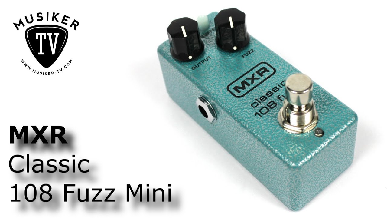 MXR M296 Classic 108 Fuzz Mini педаль фузз купить в Москве в интернет ...