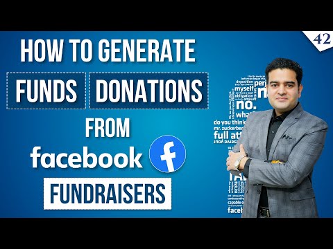 How to Get Funds or Donate through Facebook Fundraisers | Facebook Marketing Course in English 2023