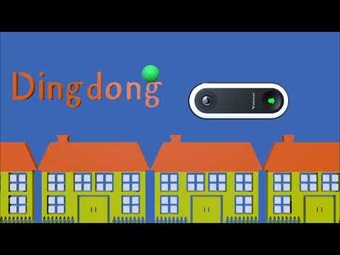 dv1 High-definition video intercom wireless battery doorbell