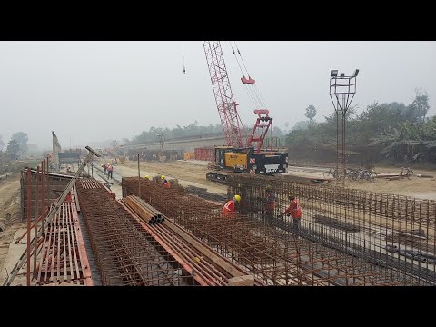 Full Process of | PSC Girder Construction | Step By Step Practical Video