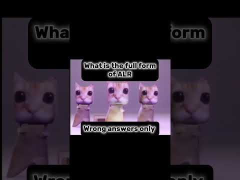 What is the full form of ALR#elgato#dance#challenge#wronganswer
