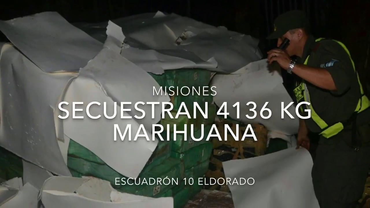 Gendarmería incautó más de 4136 kg de marihuana