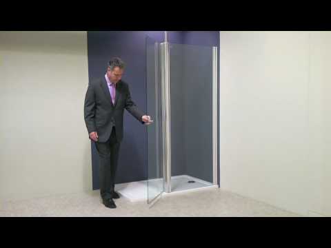 Unishower 1500 walk in shower screen with 1400x900 tray 2.mp4