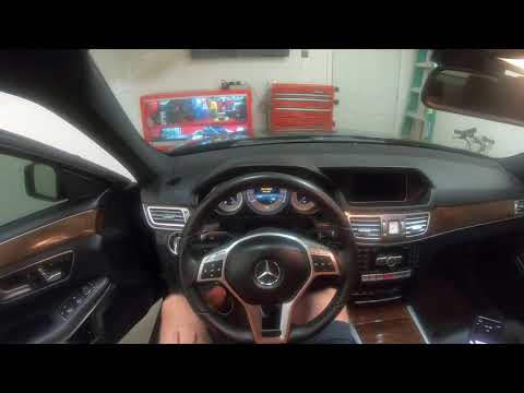 2015 Mercedes e350 Service reset procedure