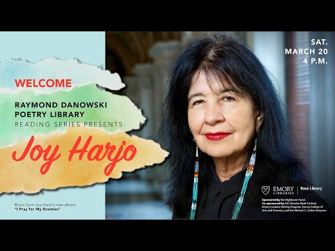 video of US Poet Laureate Joy Harjo (Muscogee) at Emory University ...