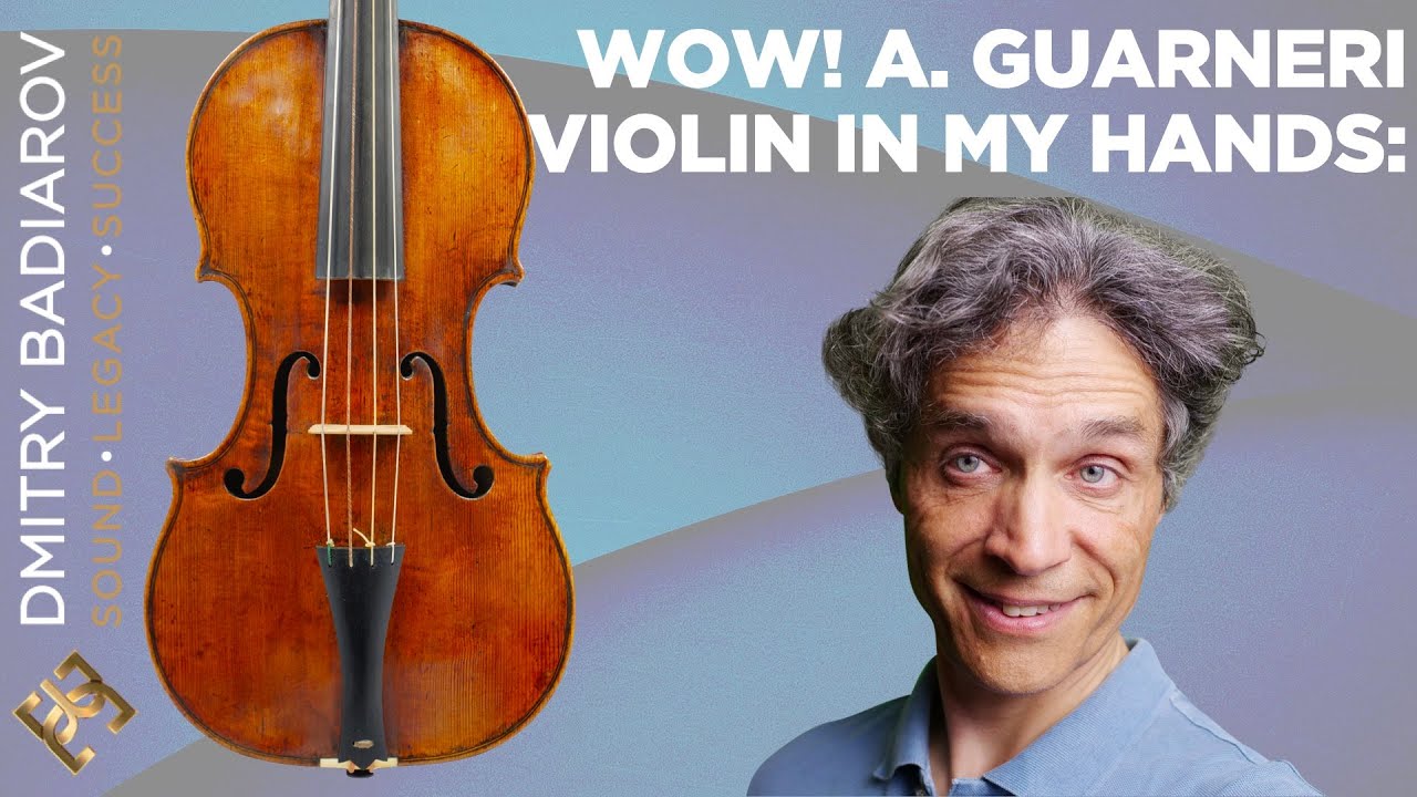 An Andrea Guarneri violin at Badiarov Violins