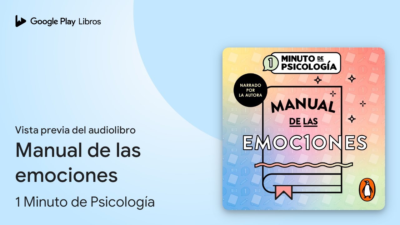 Manual de las emociones de 1 Minuto de Psicología · Vista previa del audiolibro
