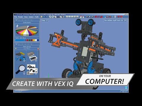 How to set up VEX IQ design for Robots on your computer (CAD)