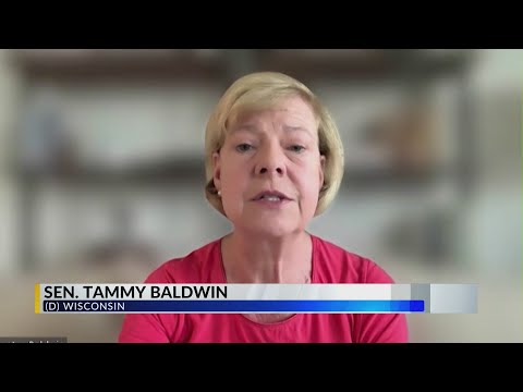 Baldwin Holds Press Conference Ahead of Senate Vote on Republicans` Bill to Cut Medicaid