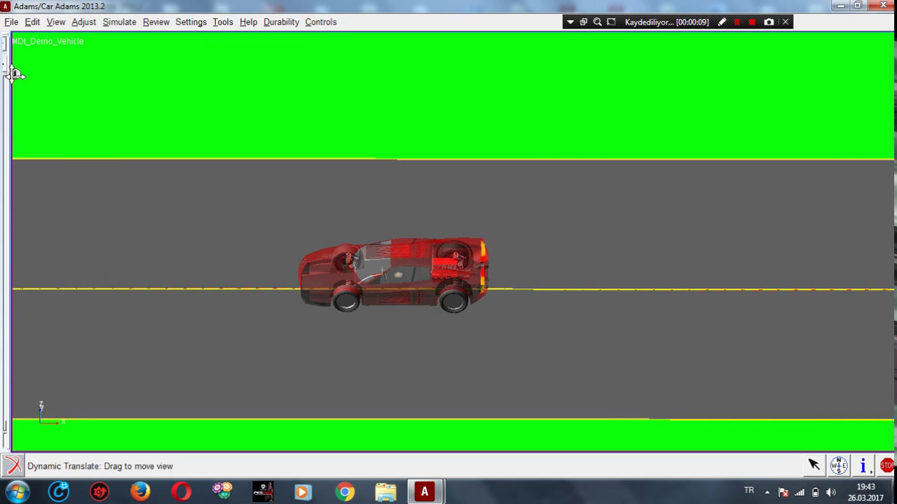 Adams/Car Full Vehicle Analysis-Road Builder