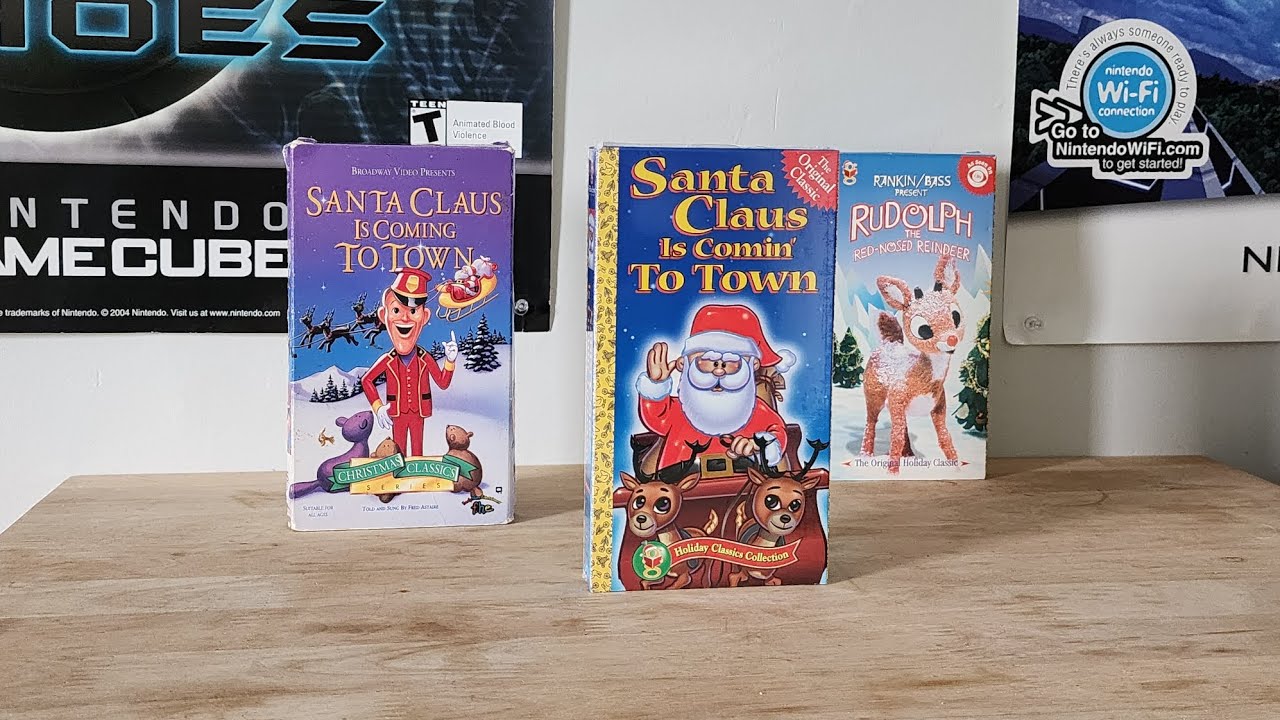 Retro Unboxing - (Sealed) Santa Claus Is Comin' To Town VHS (Golden Books Variant)!
