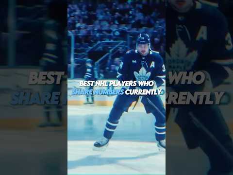 Best NHL Players Who Share Numbers Currently Part 1 // #shorts
