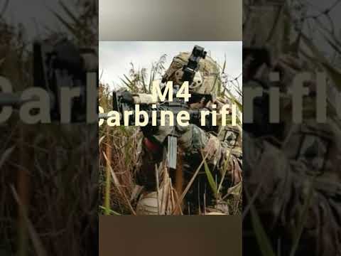 U.S M4 carbine military rifle