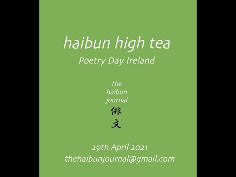 Issue 65 up tomorrow afternoon!!! Haibun Video to watch until then ...