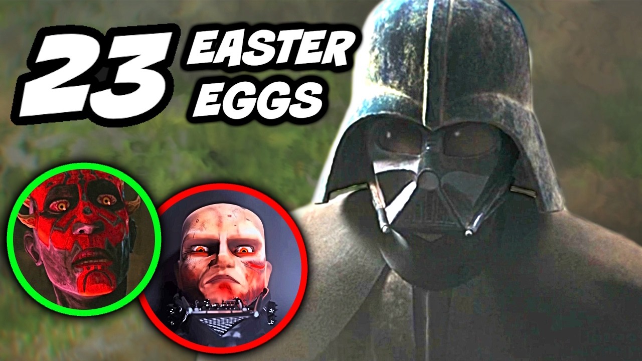 VADER IS BACK!! Maul Shadow Lord Ep. 9 & 10 EASTER EGGS, BREAKDOWN!