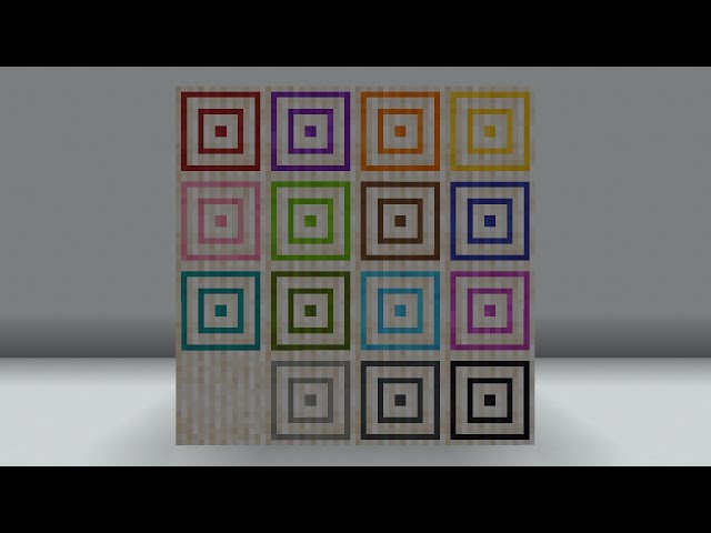Dyeable Target Blocks Minecraft Data Pack