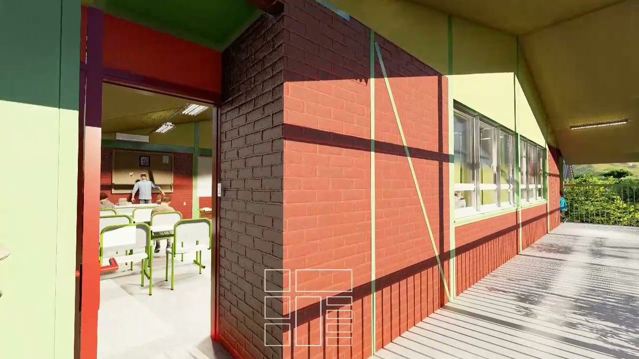 Ampliación Colegio Manantial. #Render vs #Proceso