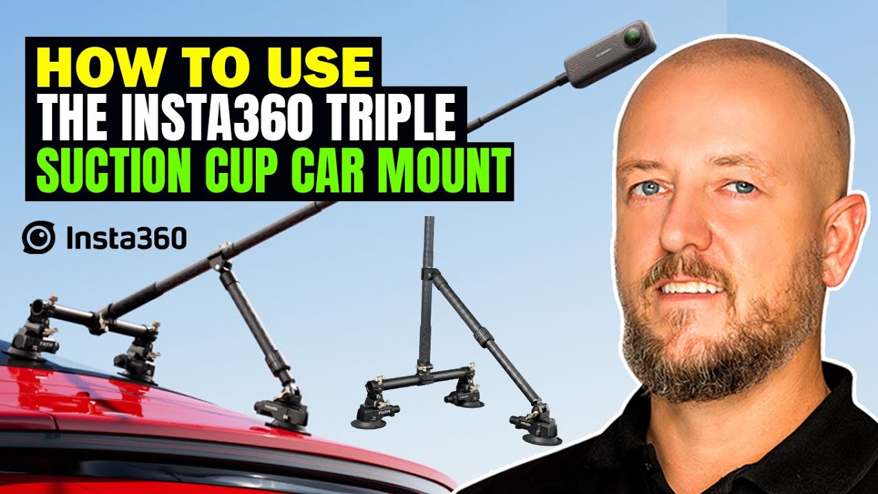 How To Use the Insta360 Triple Suction Cup Car Mount