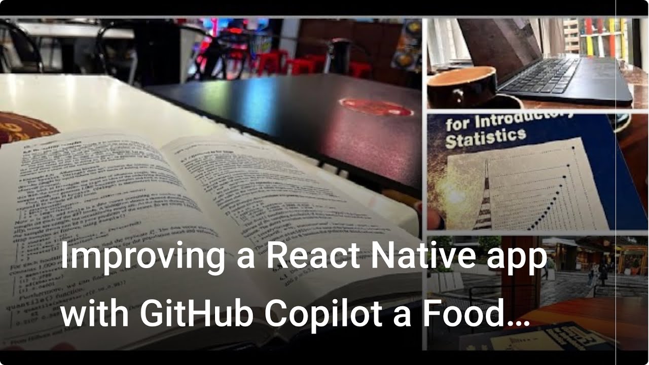 Improving a React Native app with GitHub Copilot a Food Calorie Counter React Native App