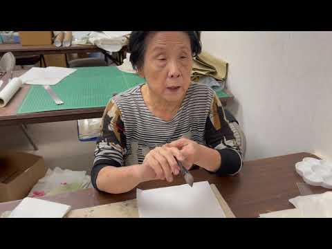 Chinese Calligraphy Demonstration for Harmony (Print and Running/Grass Style)