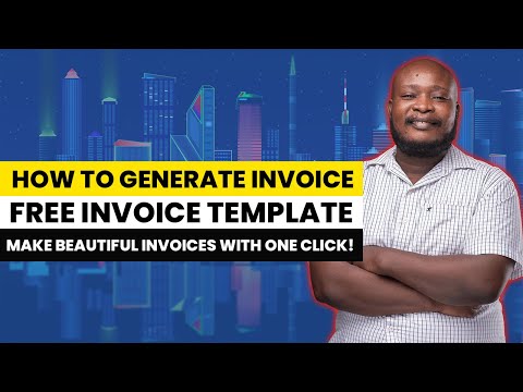 How To Generate Invoice Online - Free Invoice Template Invoice Generator